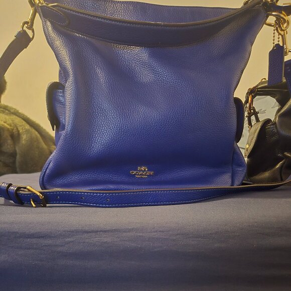 Coach | Bags | Blue Coach Bag | Poshmark